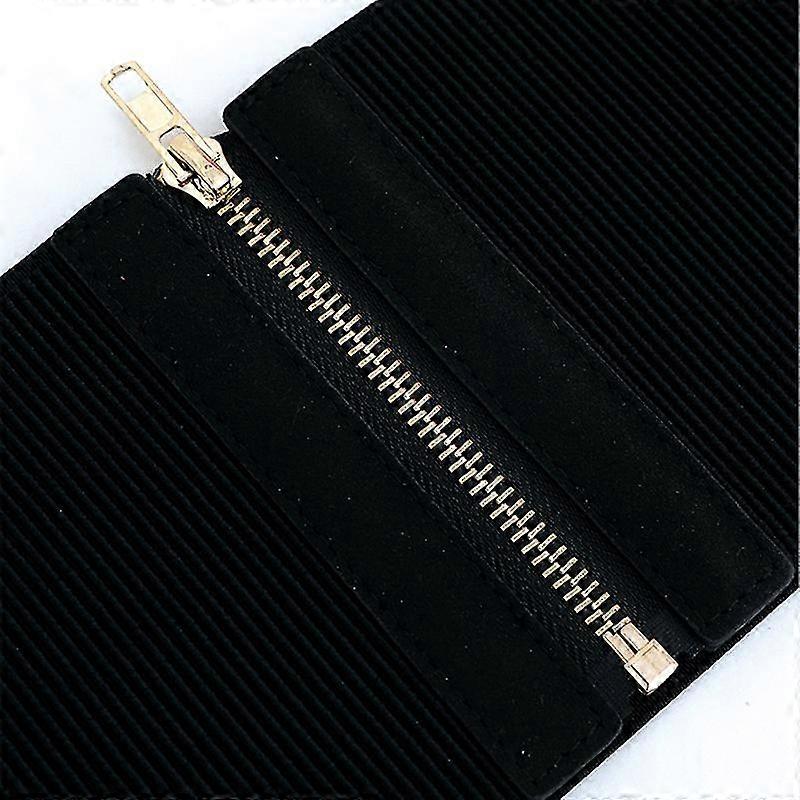 Wide Elastic Waist Belt for Women Black Stretch Cinch Waistband Belts ...