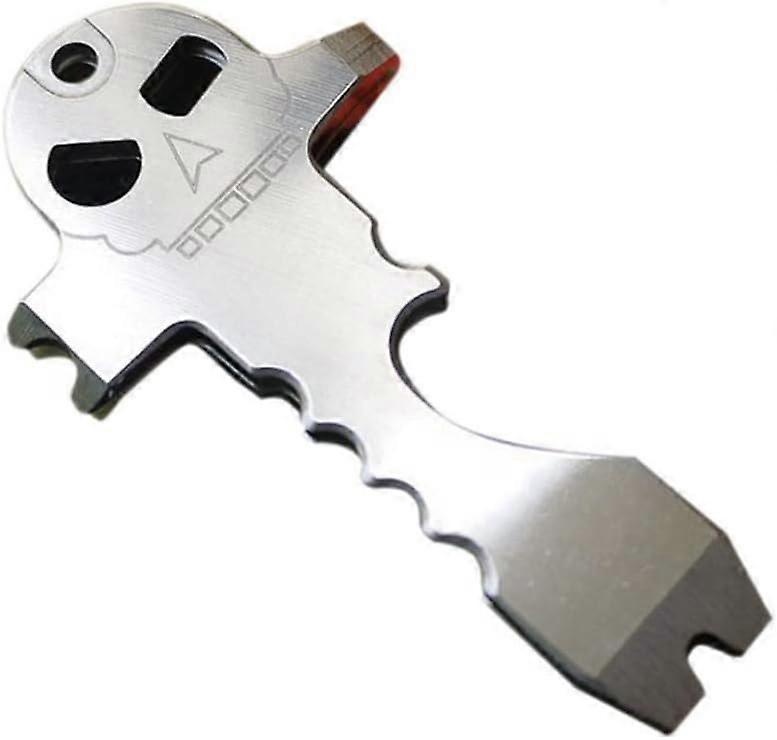 Stainless steel pocket tool skull multifunctional key tool outdoor ...