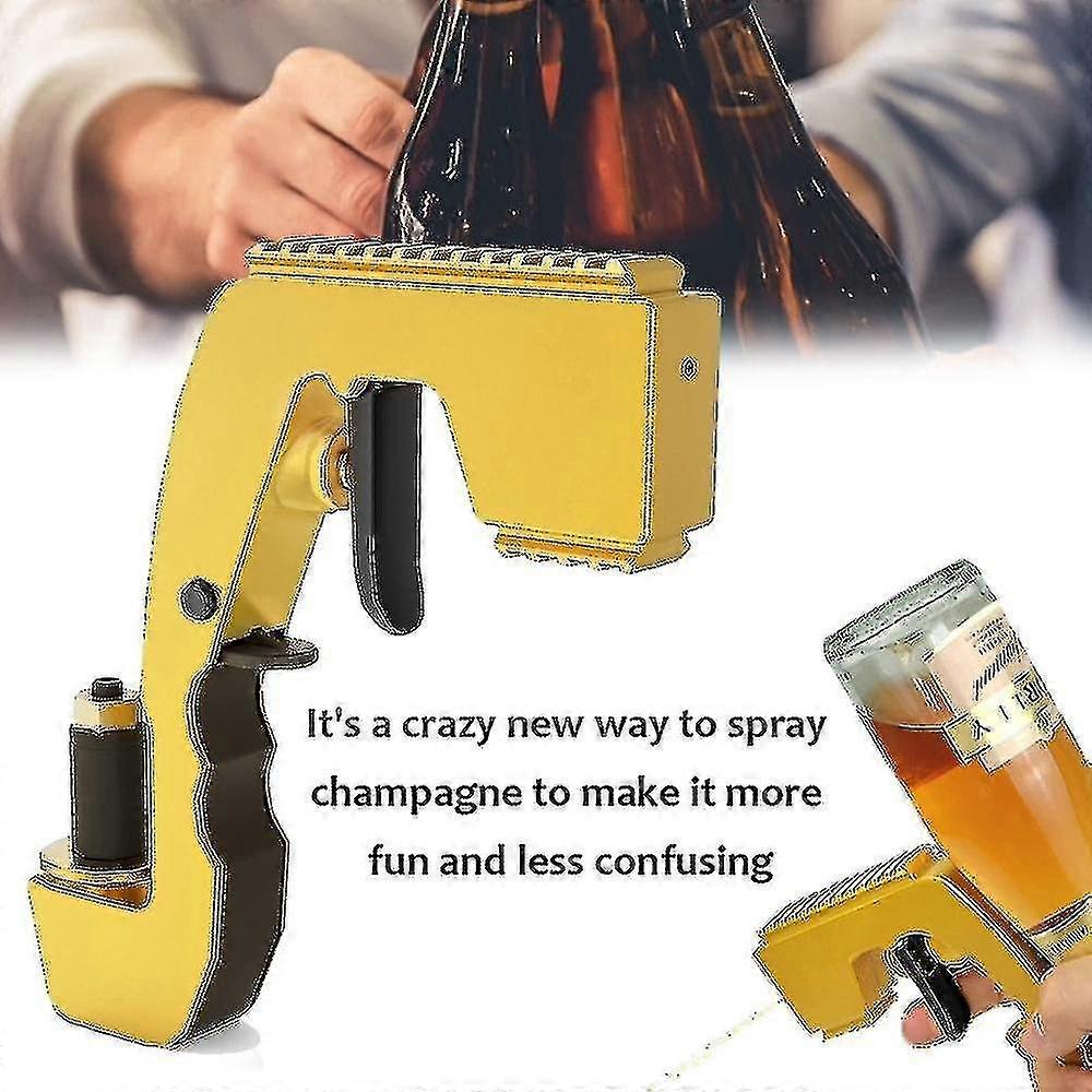 Champagne Gun Drinking Game Beer Gun Wine Ejector Pistol Alcohol ...