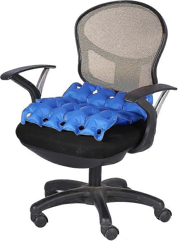 The Portable Inflatable Seat Cushion, Comfortable Memory Foam Chair Mat ...