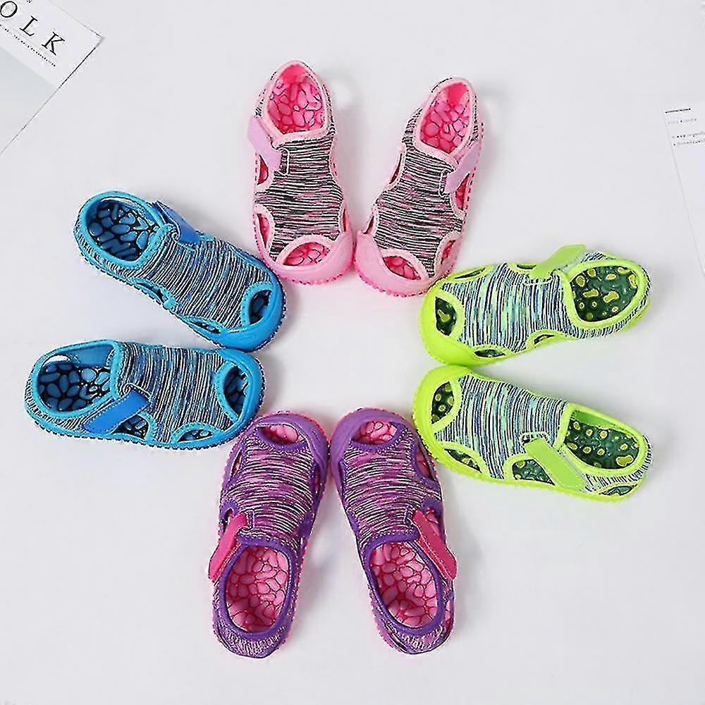Barnsandaler Sommar Barn Baby Flickor Pojkar Halkfria Utomhus Sneakers ...