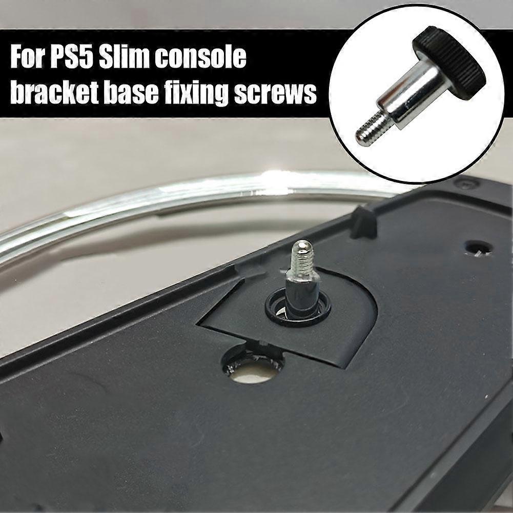 Black(A)$For PS5 Slim Screws Vertical Stand Base Bracket Fixing ...