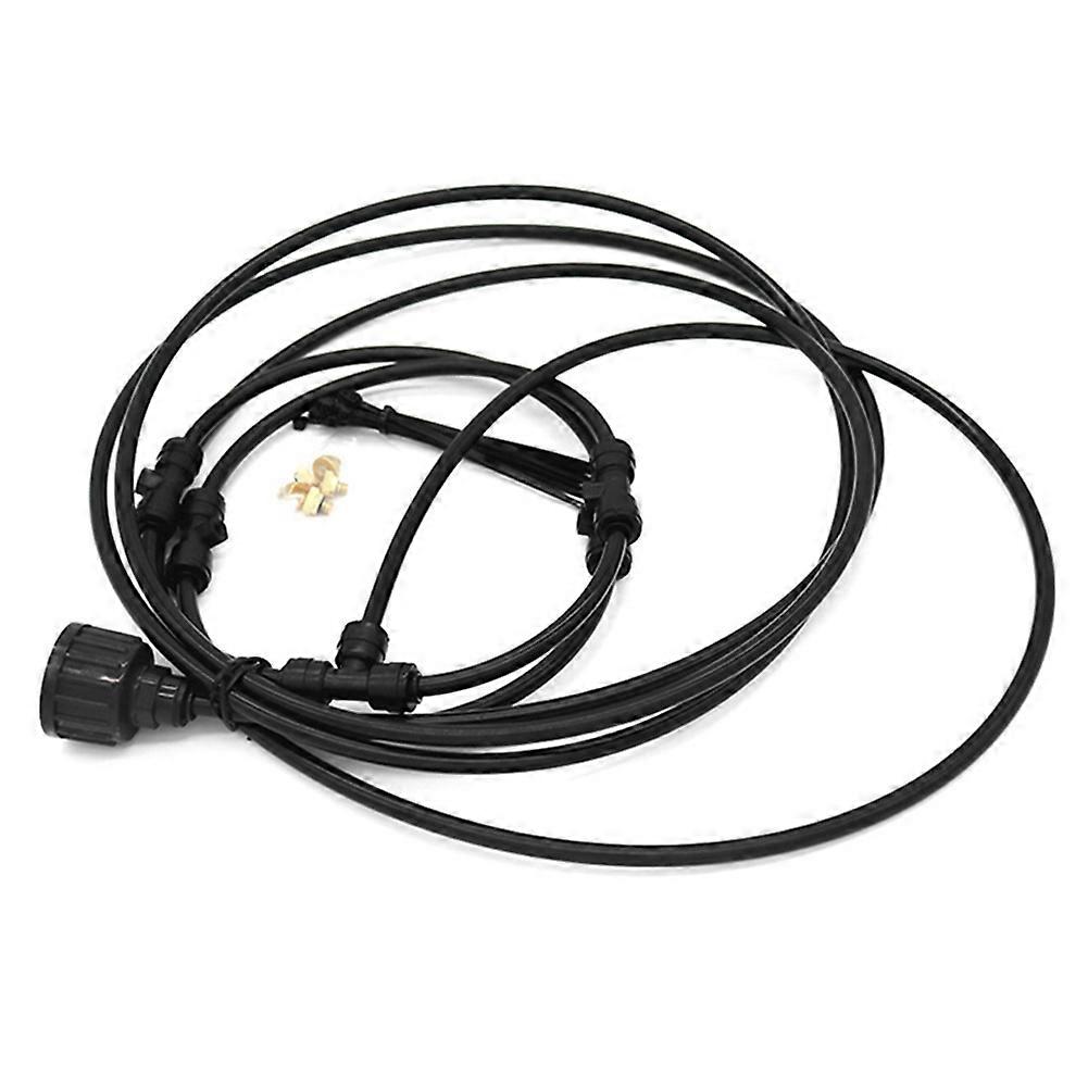 Outdoor Misting Fan Kit, Spray Ring 9.8FT (3Meter) Misting Line for ...