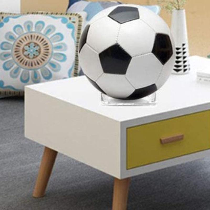 Acrylic Ball Stand - Holds Footballs, Basketballs, Volleyballs Or ...