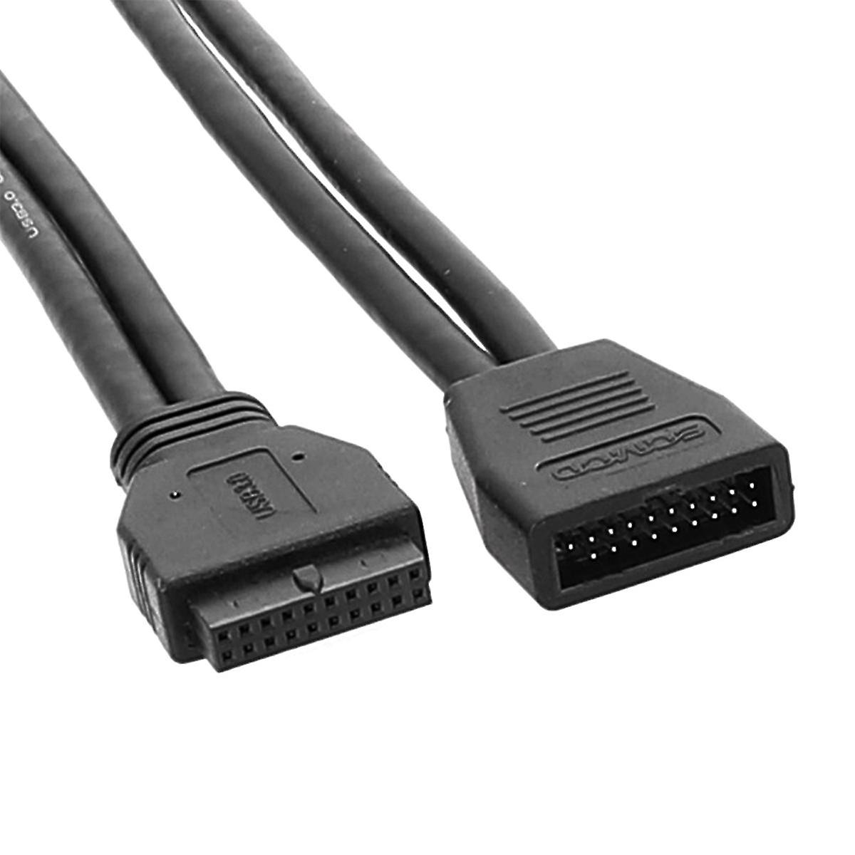 Mainboard USB3.0 Extension Cable 20-Pin Extension Cable Chassis 19 ...
