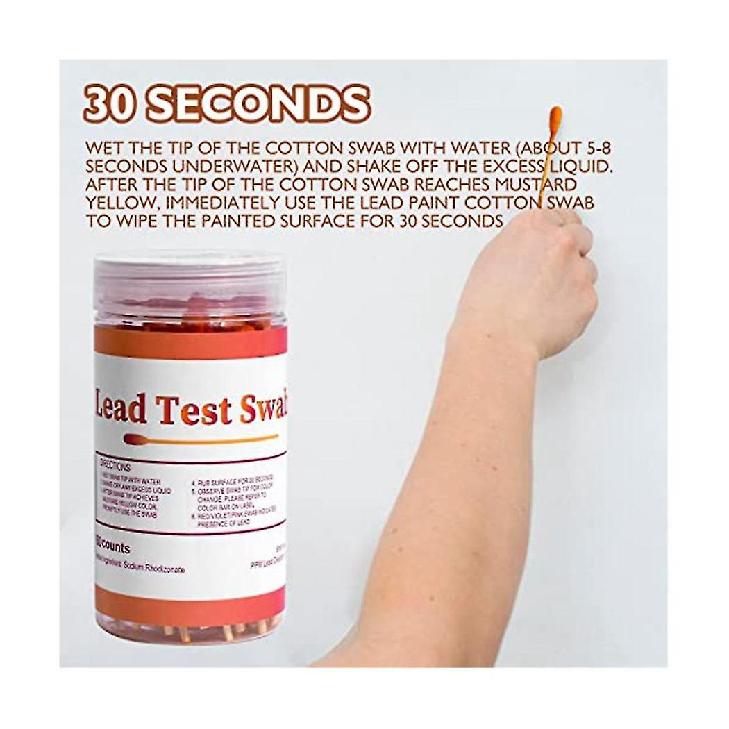 Lead Paint Test Swabs Kit: 60 Pcs Lead Test Kit Swabs, Home Lead Test ...