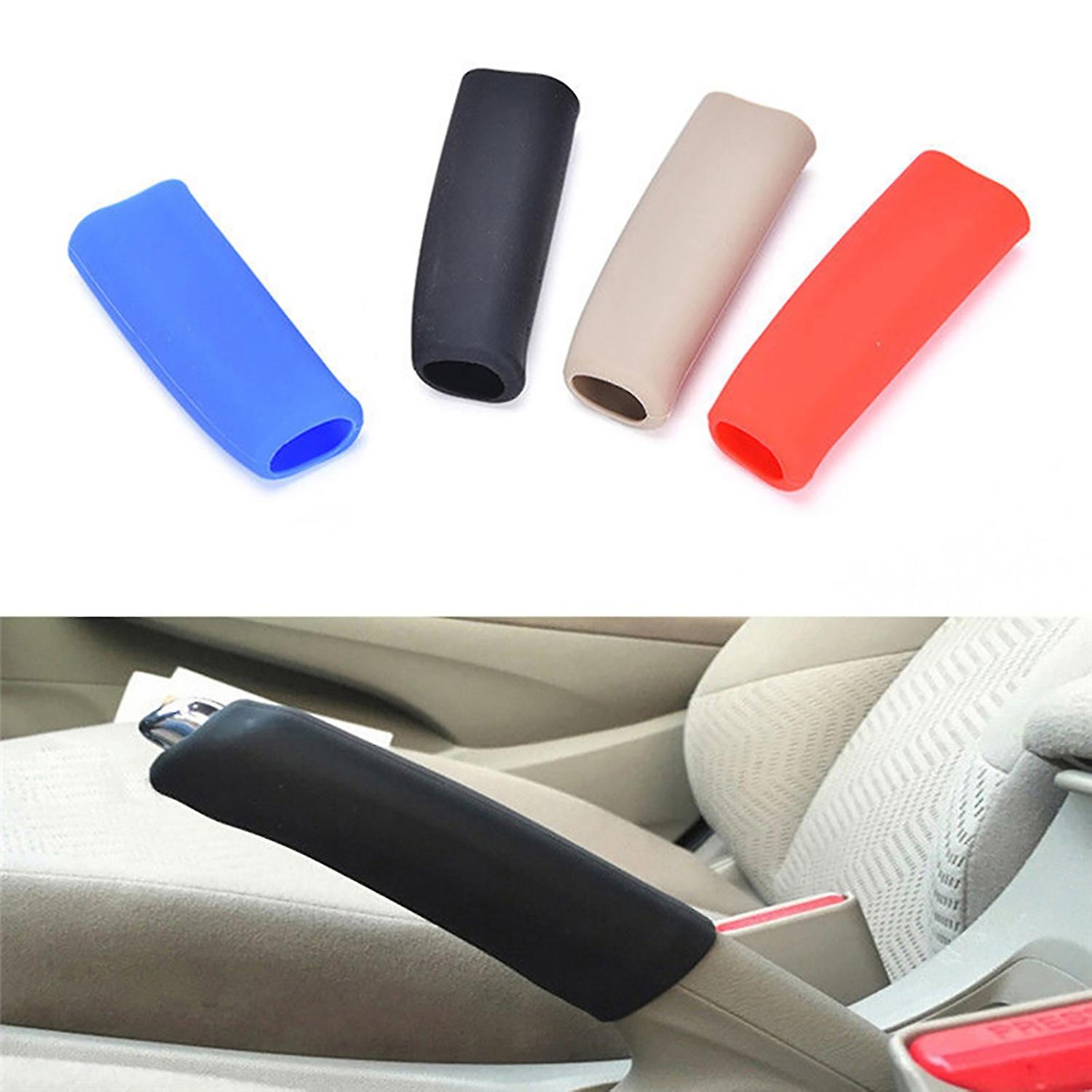 Car Handbrake Cover Sleeve Anti-slip Hand Brake Grip Auto Silicone ...