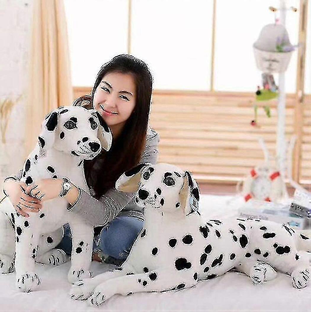 Lifelike Stuffed Animal Dog Doll Plush Dalmatian Dog | Fruugo UK