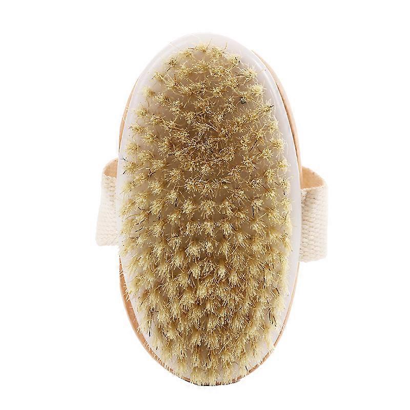 Dry Brushing Body Brush, Exfoliating Brush for Dry Skin with Natural ...