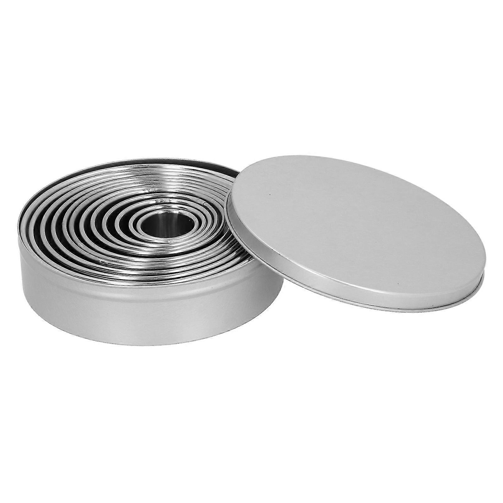 Stainless Steel Circle Hollow Punching Cutting Mold for Dough Clay ...