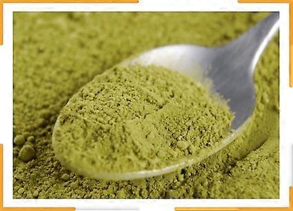 Nopal in powder (Opuntia ficus-indica)in an elegant bottle with a cork ...