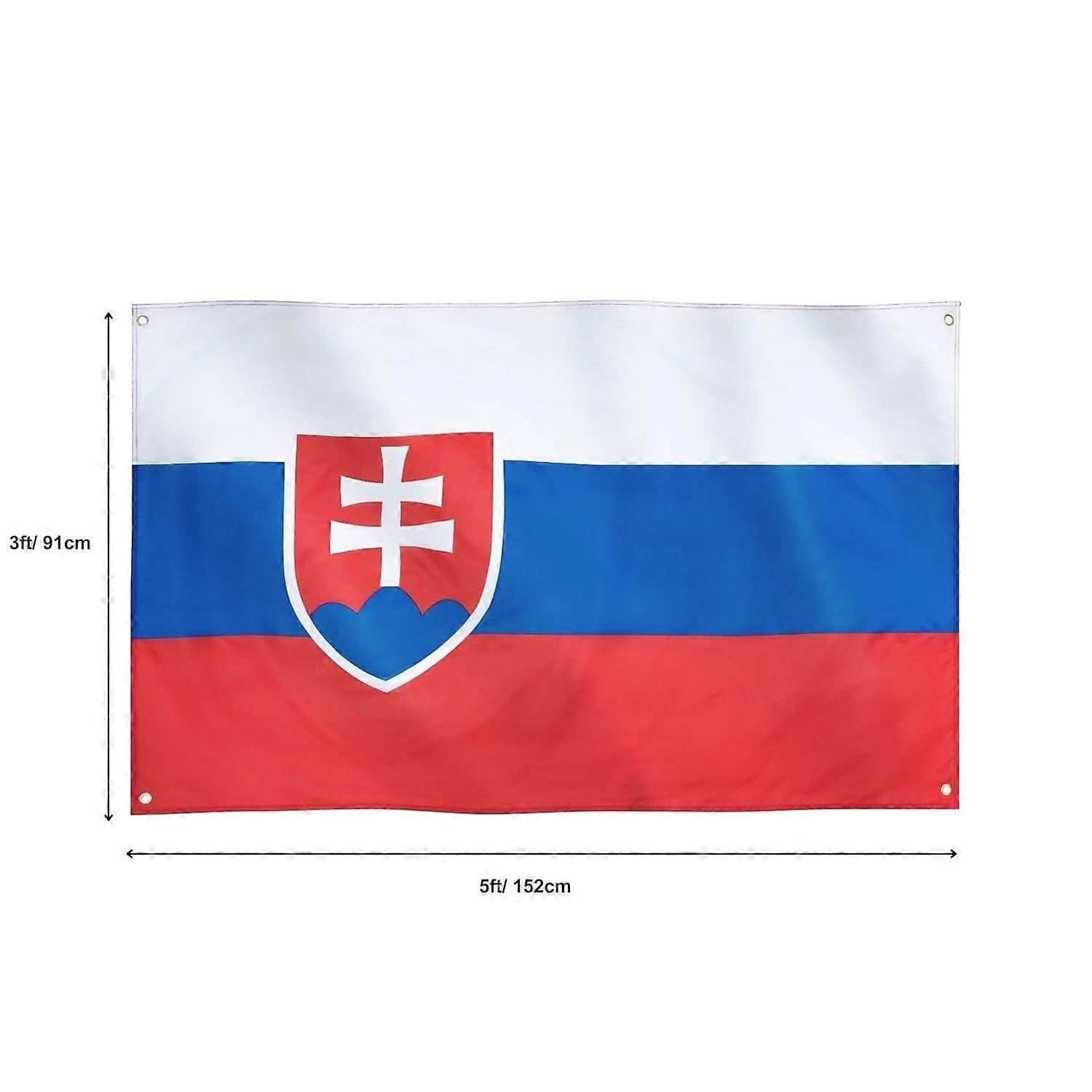 Slovakia Flag,Eyelet In Every Corner, Slovakian Flag, National Flag Of ...