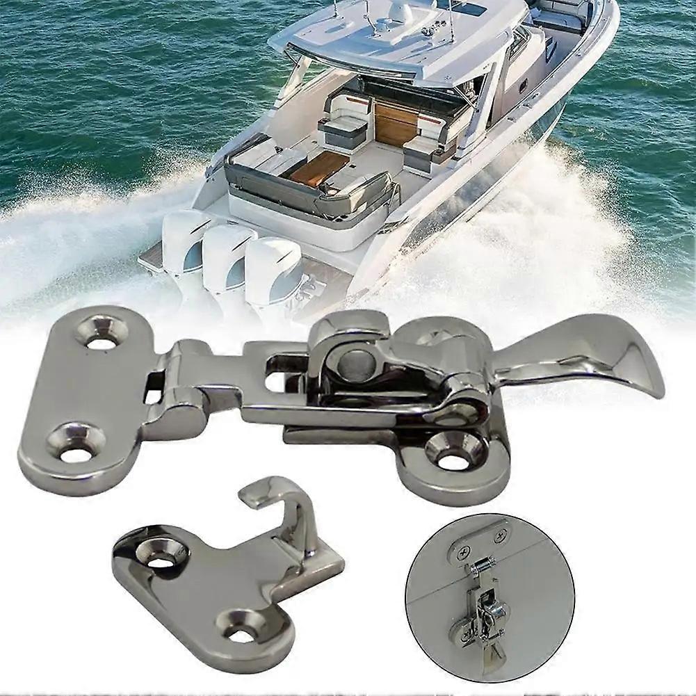 Stainless Steel Marine Latch 316 Stainless Steel Lockable Toggle Clamp ...