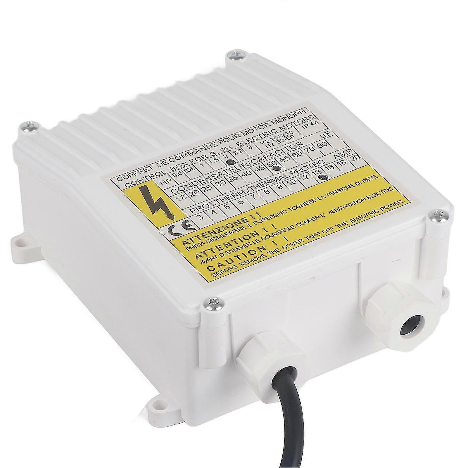 Pump Control Box Bulit In Thermal Protection Circuit Breaker Controller ...