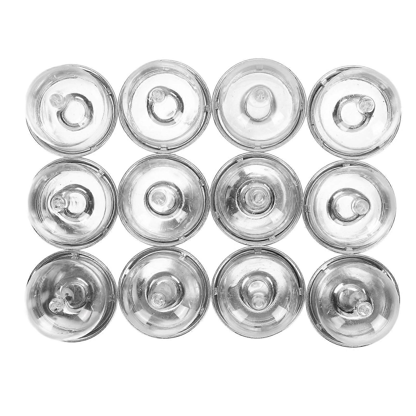 12pcs Mini Cake Plate with Lid Plastic Mini Cake Stand with Dome Cover ...