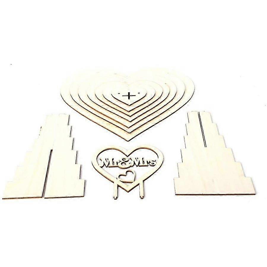 Heart Display Stand Center Perfect For Parties, Weddings & Candy Bar ...