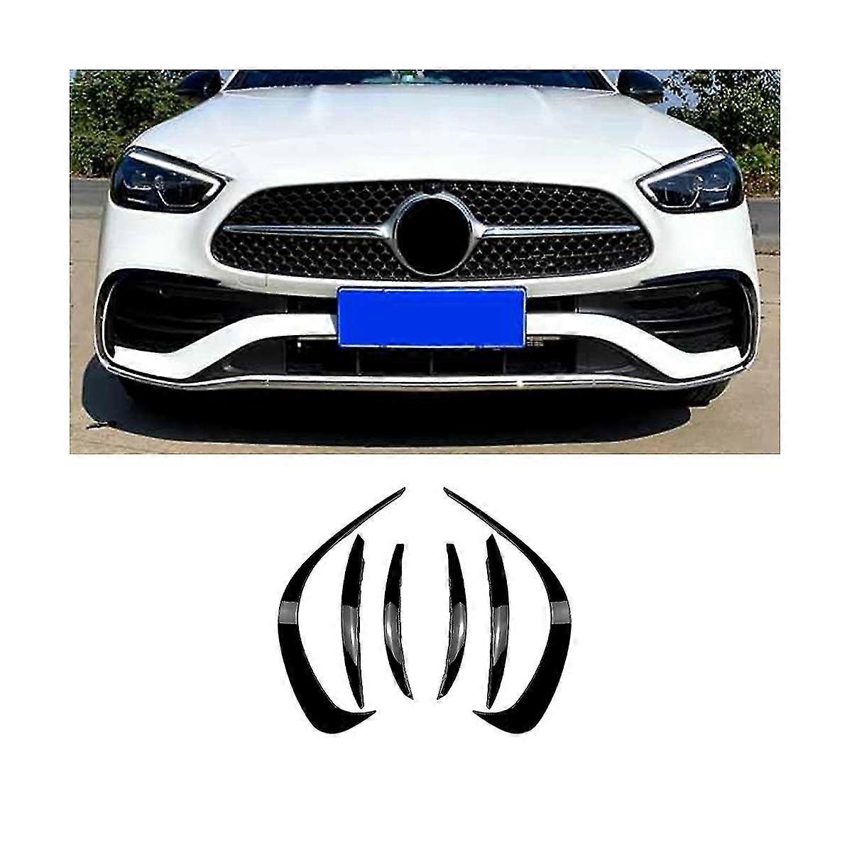 Front Bar Grille Trim Front Spoiler Front Bar Air Knife Exterior Trim ...