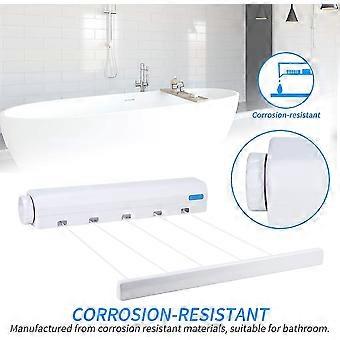 4 Thread / 5 Thread Indoor Automatic Retractable Clothesline Hanging ...