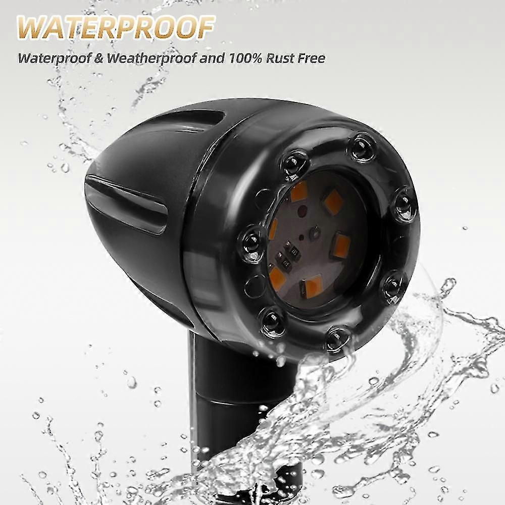 2/4Pcs Motorcycle Bike Turn Signal Lights Indicators Mini Bullet Led Amber Warning Lamp Blinker ...