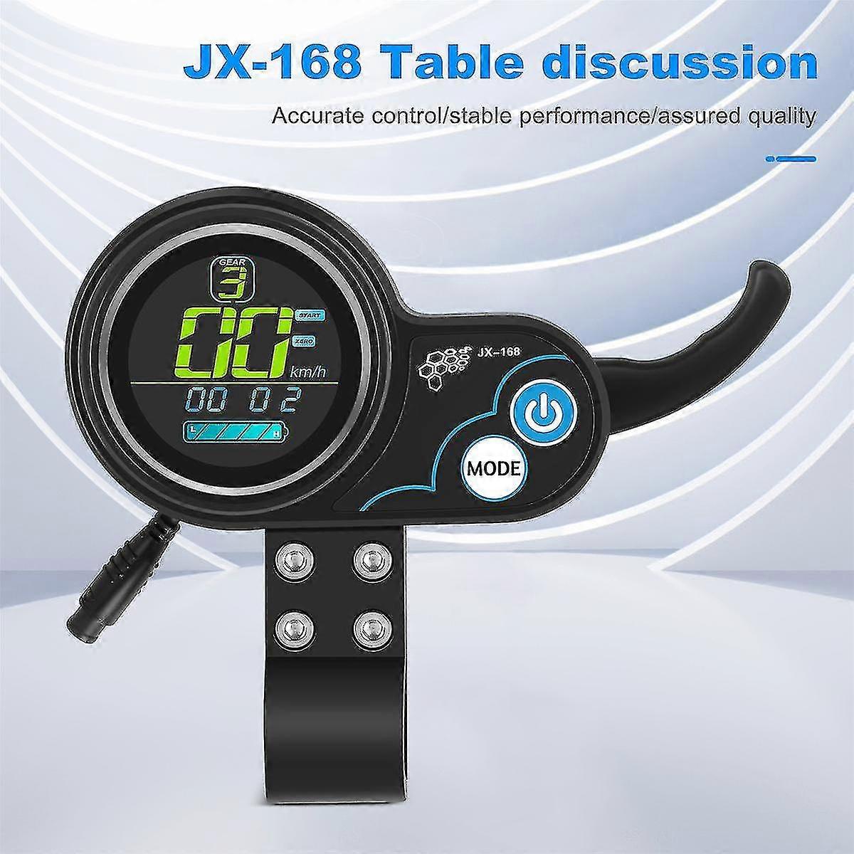 -168 Acceleration Instrument Electric Scooter 36v/48v Lcd Screen ...