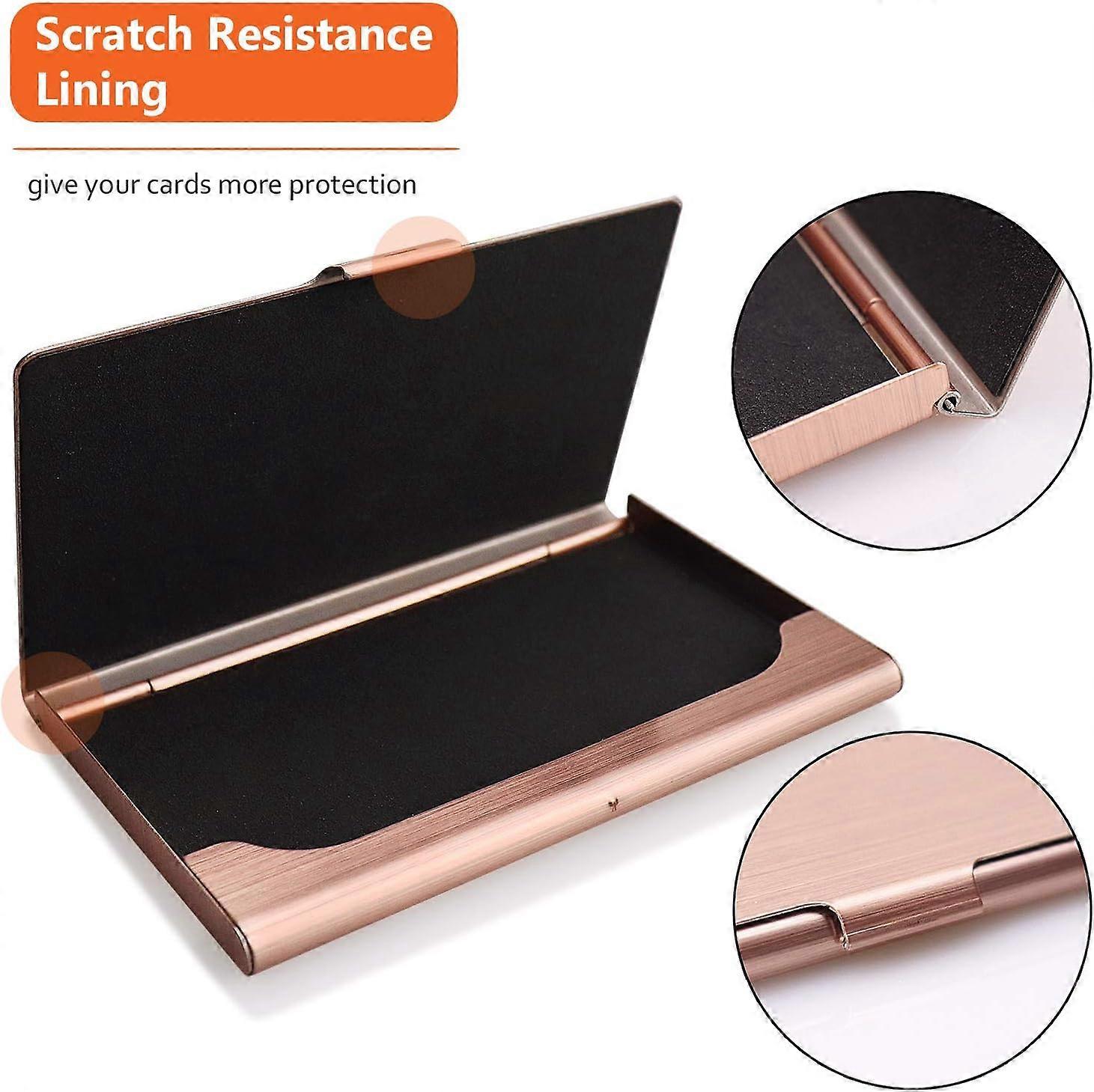 Professional Business Card Holder, Metal Pocket Business Card Holder ...