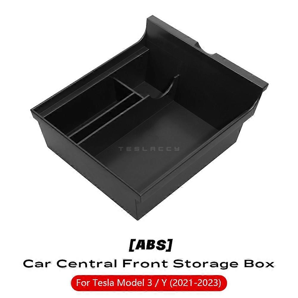 For Tesla Model 3 Y Hidden Storage Box Car Center Console Armrest Front ...