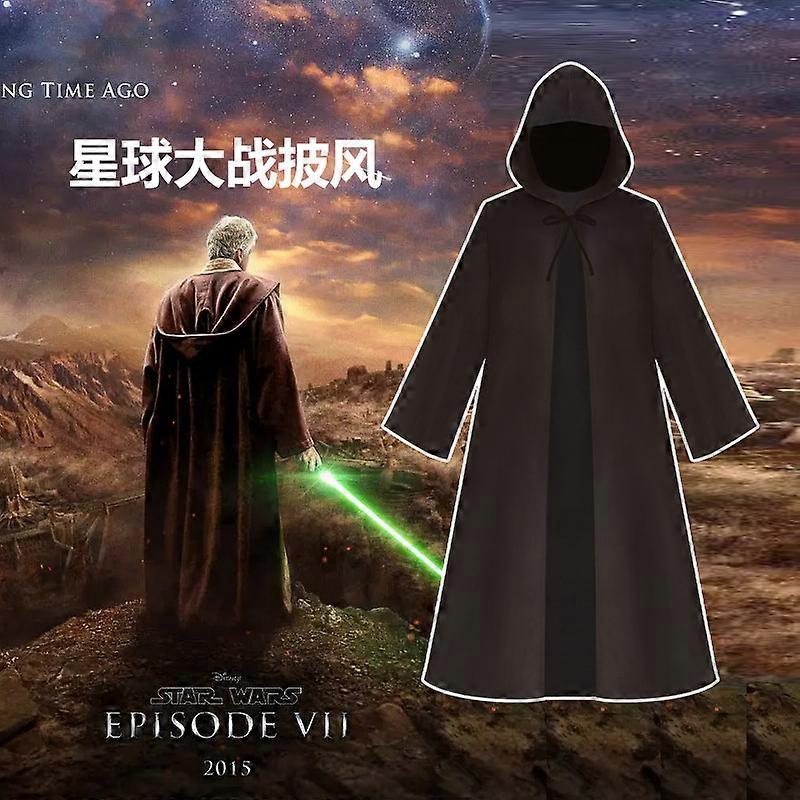 Cos Darth Vader Cloak Anakin Skywalker Jedi Warrior Cosplay Costume ...
