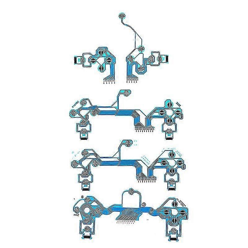 For Ps4 Ds4 Pro Slim Controller Conductive Film Blue Film Jdm 050 040 ...