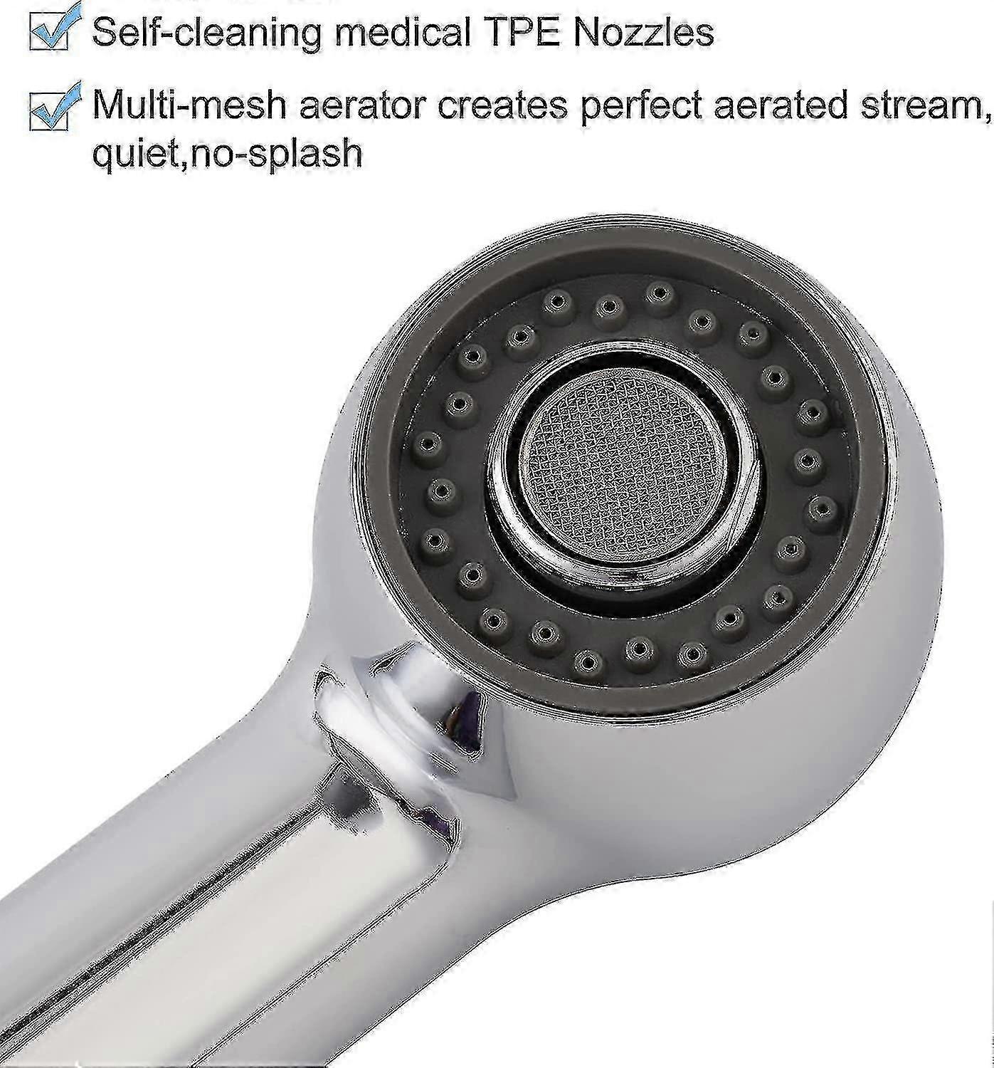 Kitchen Taps With Pull Out Spray Replacement, 2 Function Kitchen Sink ...