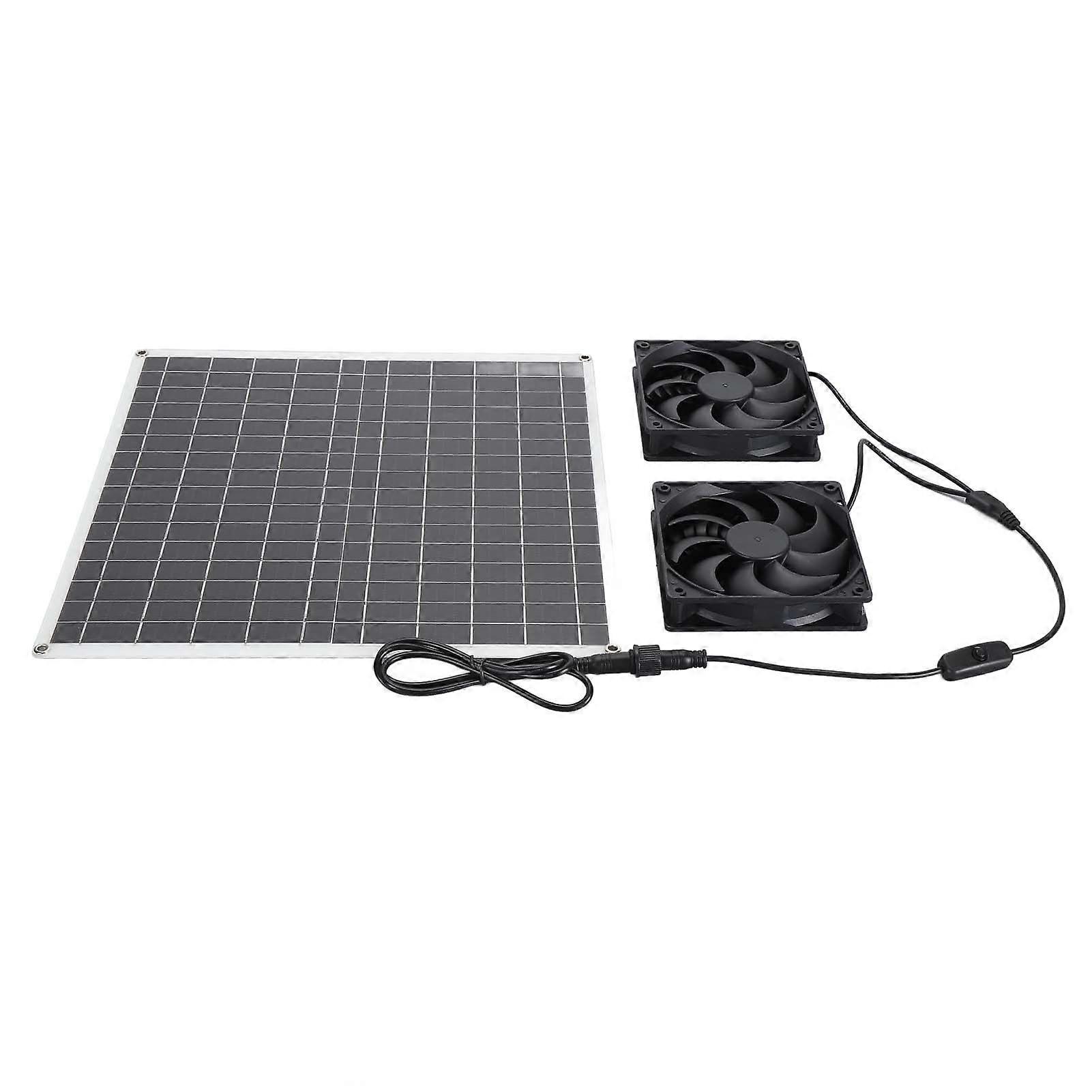 Solar Exhaust Fan High Efficiency Monocrystalline Solar Panel IP65 ...