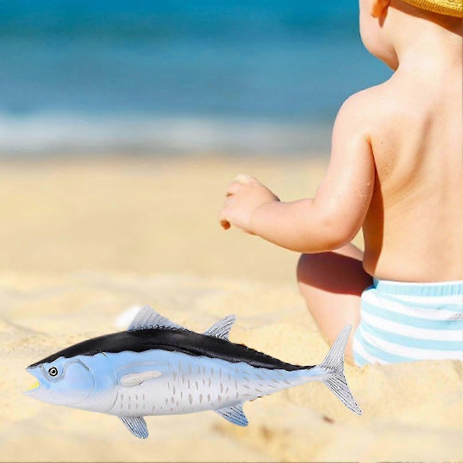 Bluefin Tuna Figure Realistic Shape Solid Model Educational Toy ...