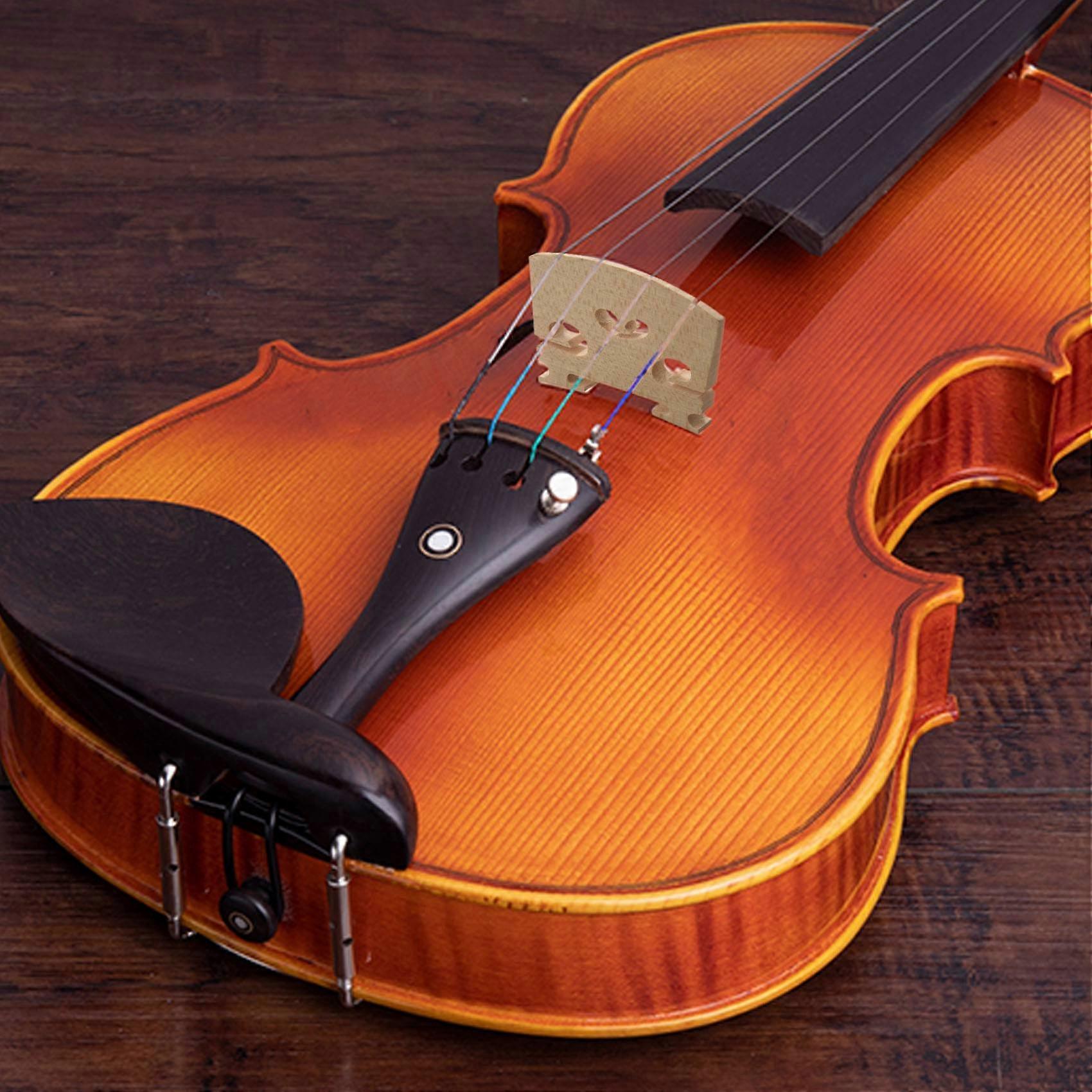 10PCS Type Maple Violin Bridge For 1/8 & 1/4 & 1/2 & 3/4 & 4/4 Violin ...