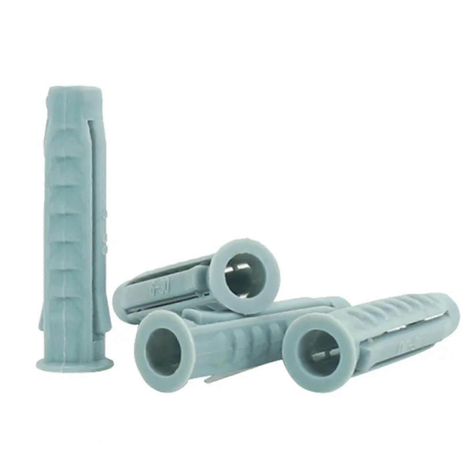 Expanding Plastic Screw Anchor 200 Pcs Plastic Pipe Column Expansion ...