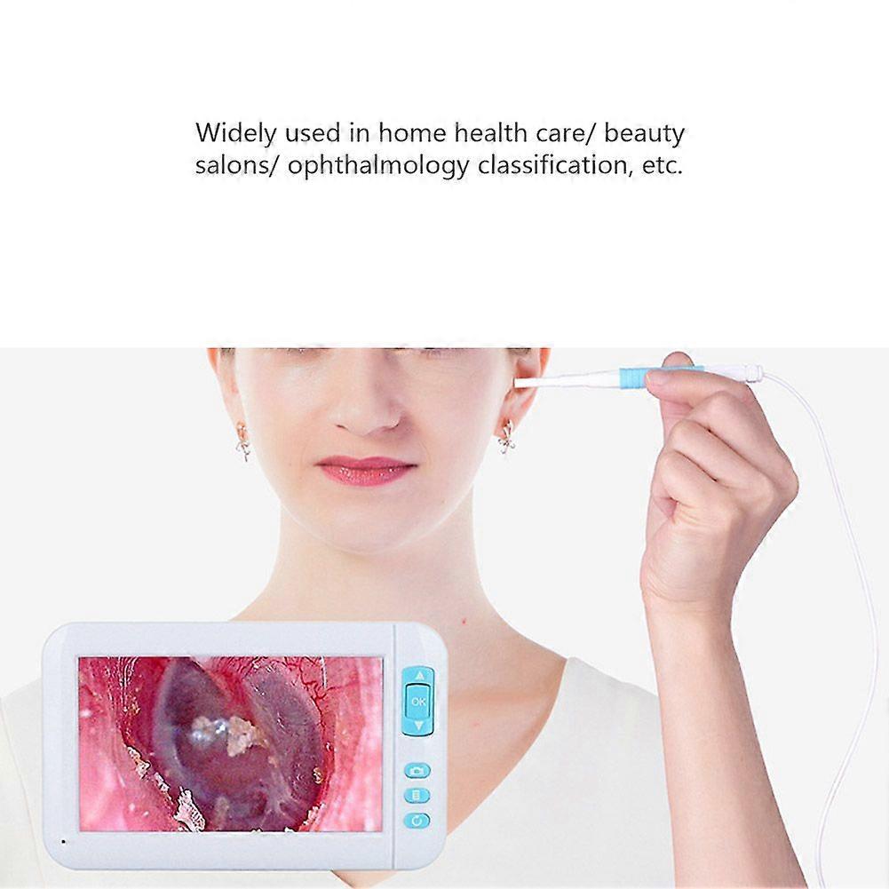 SSRGV 4.3in TFT Ear Otoscope Inspection Device Tester Handheld ...