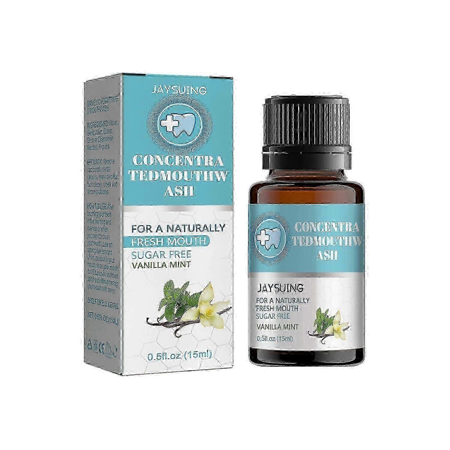 Jaysuing Concentra Tedmouthwash, Fresh Remove Odor Bad Breath Remove ...