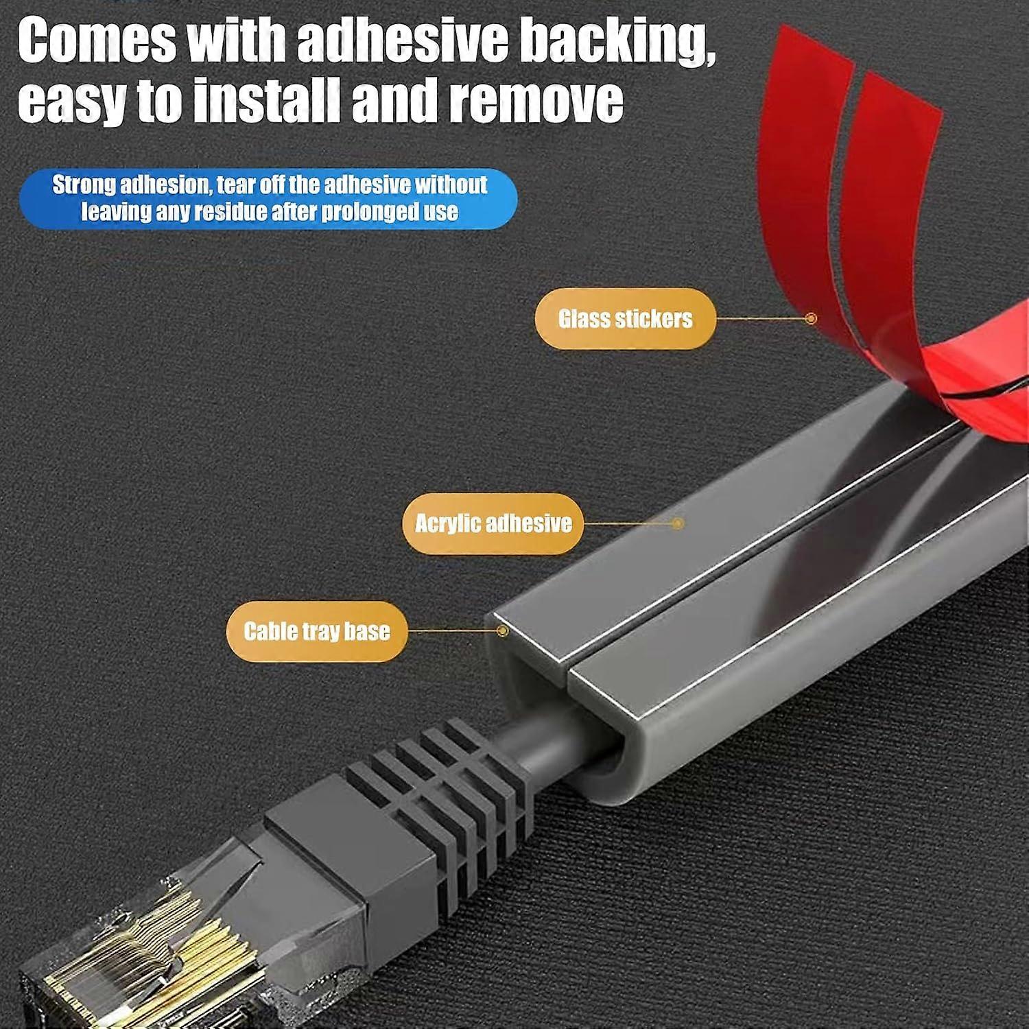 PVC Wire Slot Floor Cable Protector SelfAdhesive Cable Protection ...