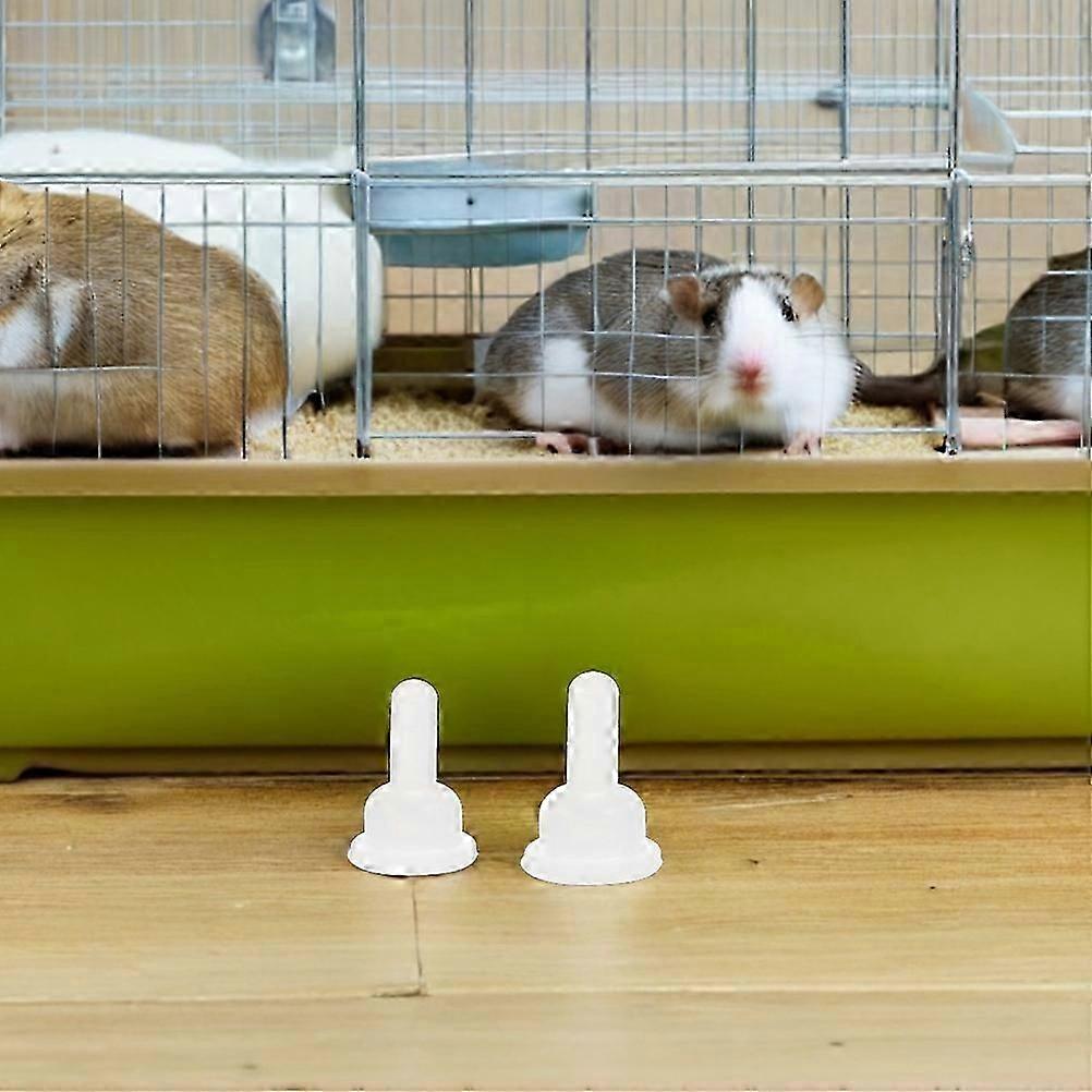 Soft Silicone Nipples For Kittens Feeding Scenarios 50Pcs Durable Teats ...