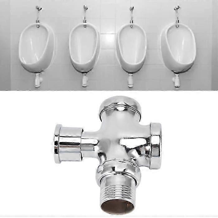 Manual Flush Valve Urinal Flush Valve with Push Button Delay Flush ...