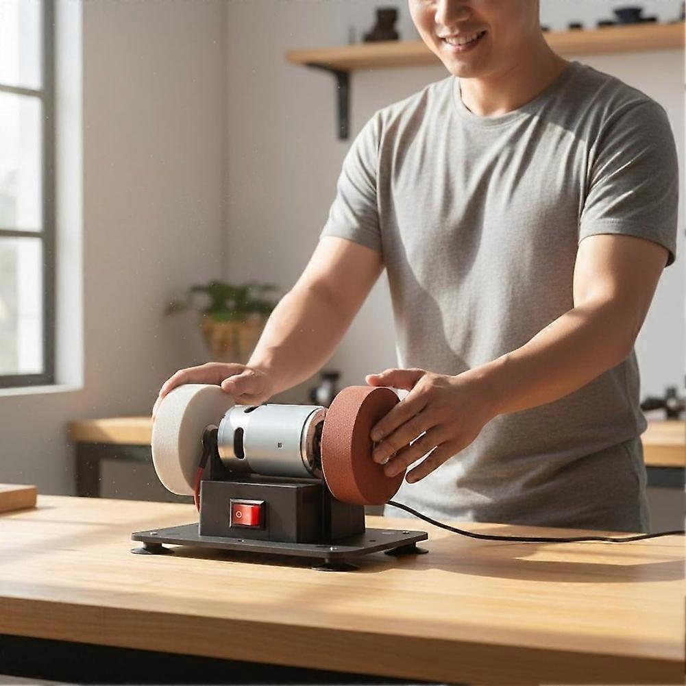 Multi-Function Electric Polishing Grinder Compact Size Mini Bench ...