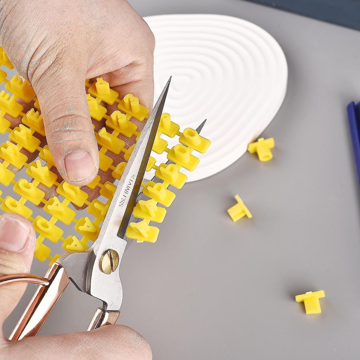 Alphabet Zahlen Symbole Keramik Kunst Ton Prägemaschine Form Impress ...