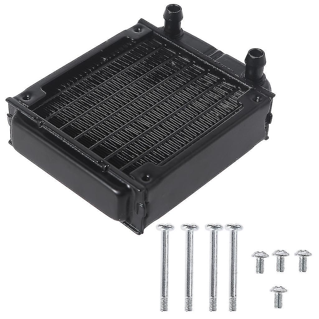 Water Cooling Computer Radiator 10 Pipe Aluminum Heat Exchanger Liquid ...