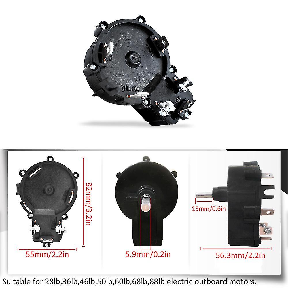 12V Electric Outboard Motor Controller Marine Outboard Propeller Speed ...