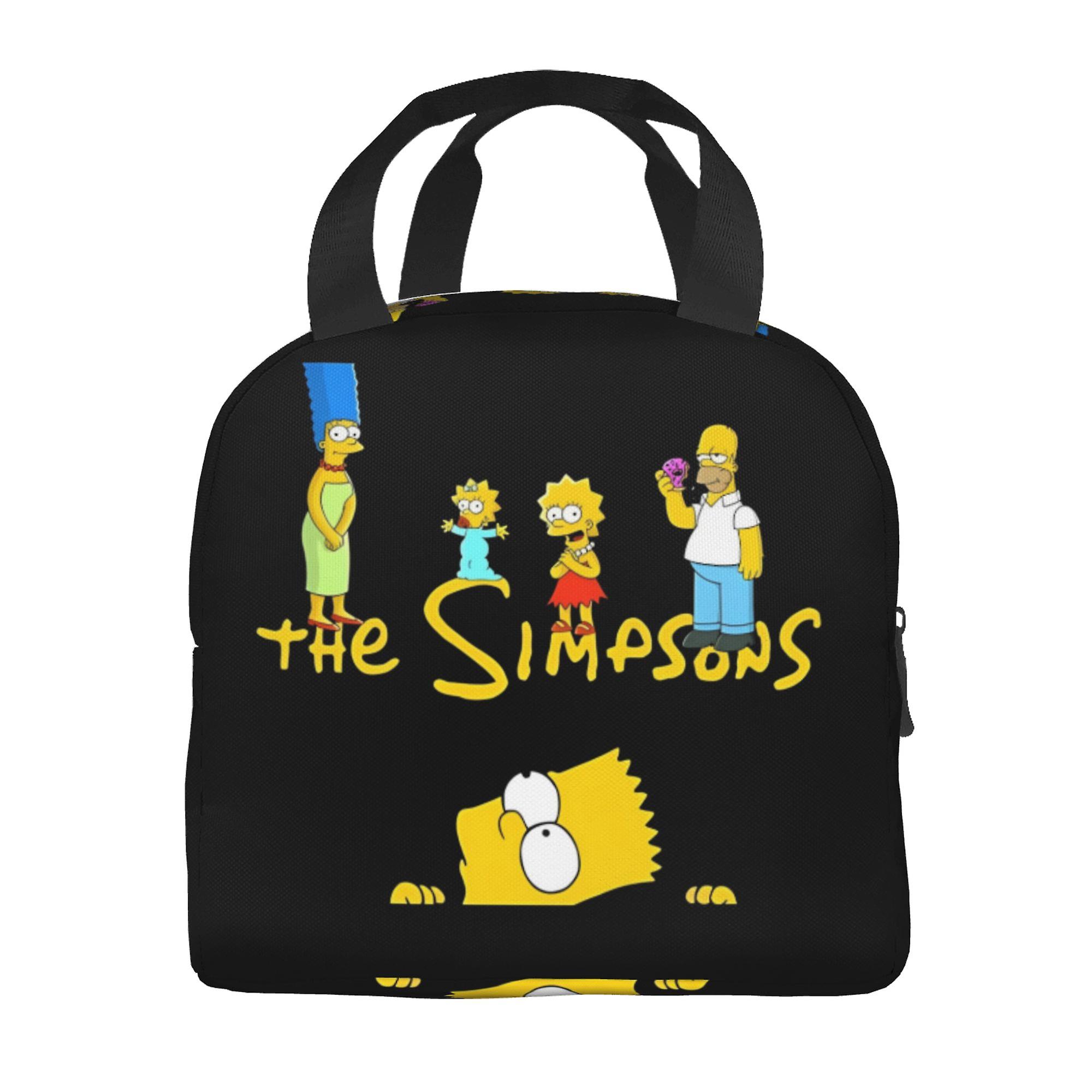 The Simpsons Lunch Bag Lunch Bag Tote Bag Insulated Lunch Box Picnic ...