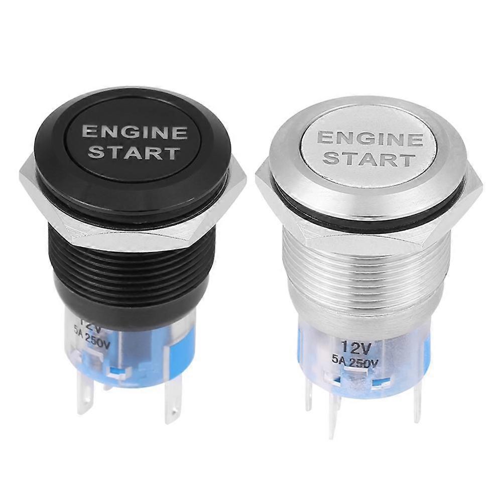 Car Engine Start Push Button Switch Ignition Starter Start Button ...