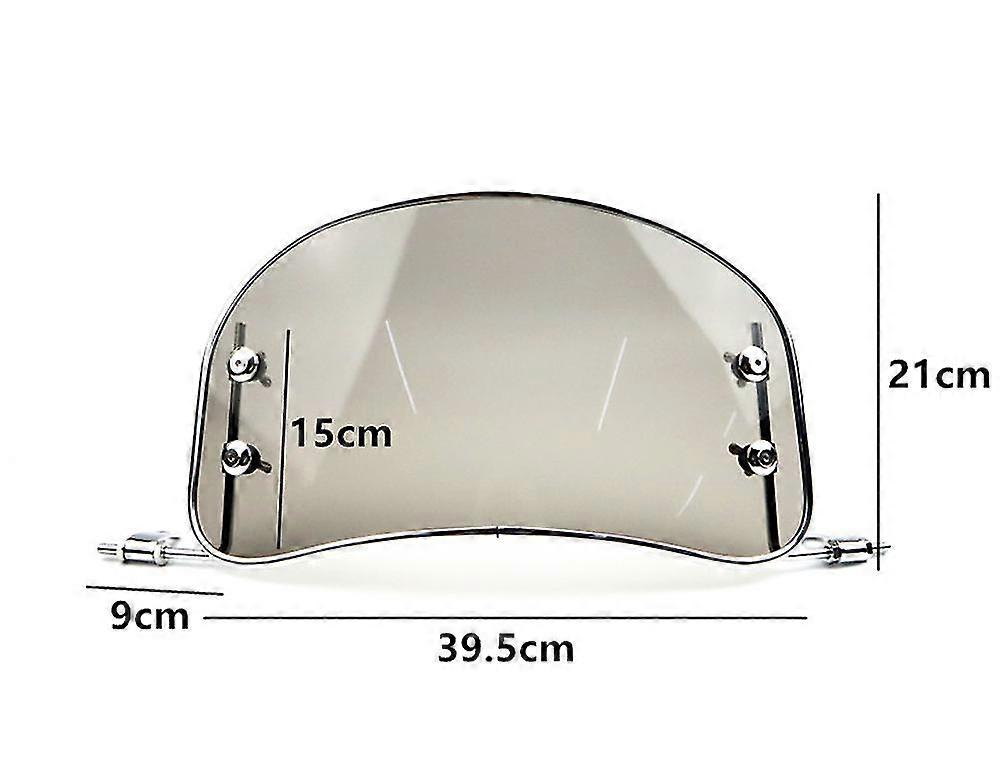 Exquisite New Universal Motorcycle Windshield Windsn Deflector Electric ...