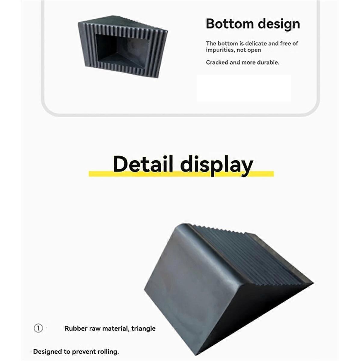 Car Wheel Stopper Slope Parking Anti Slip Gear Wheel Stopper Tire ...