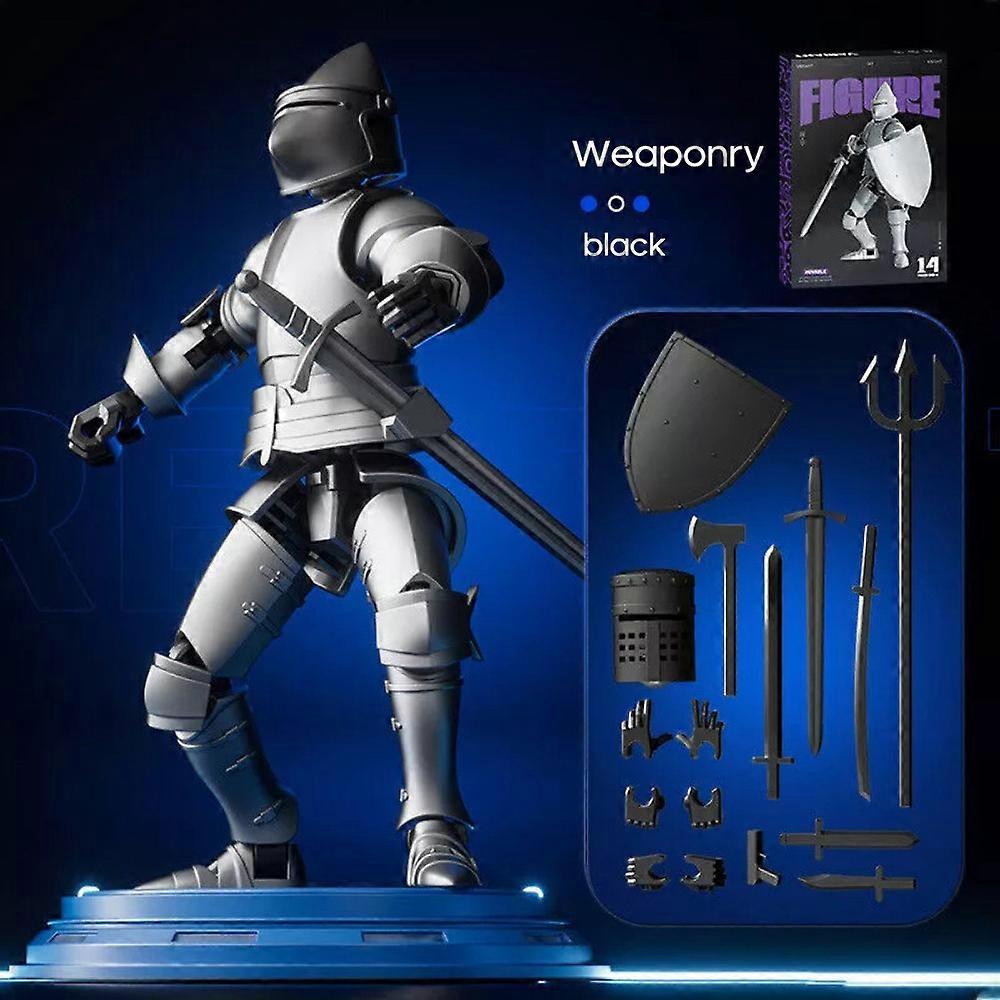 Dummy 13 Robot Action Figure in Armor,15th Generation Medieval Knight ...