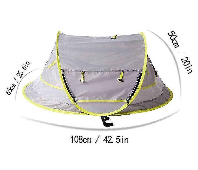 Travel Cot Pop up Travel Cot - Lightweight, Compact and Foldable ...