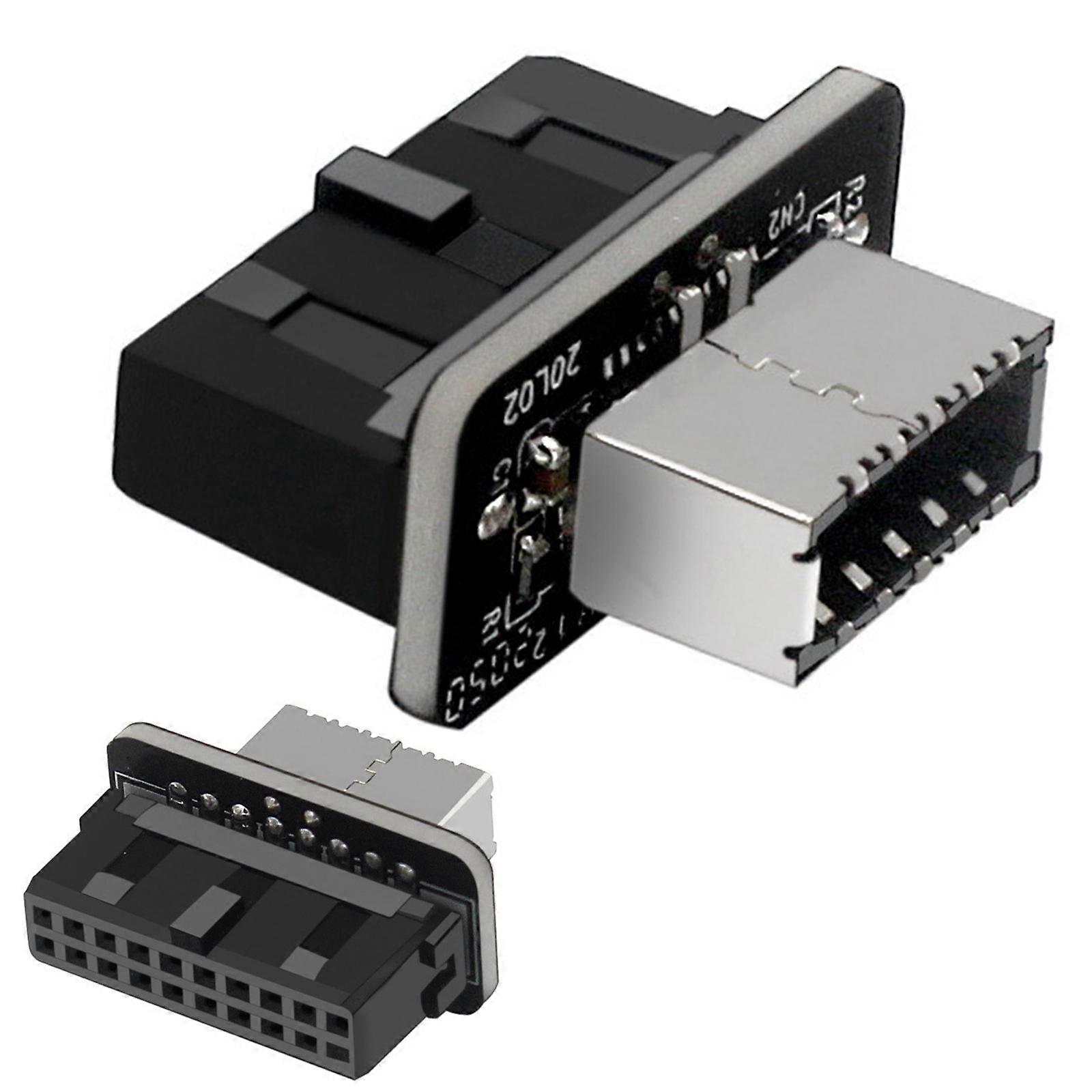 USB 3.0 Internal Header to USB 3.1/3.2 Type C front Type E Adapter ...