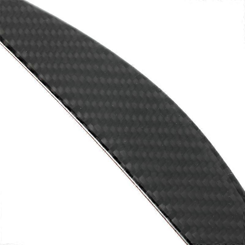 2Pcs Car Sticker Headlight Eyebrows Carbon Fiber Front Headlamp ...
